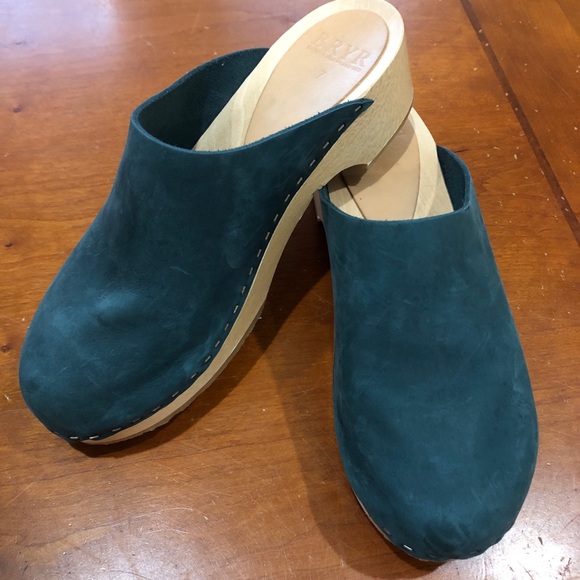Bryr | Shoes | Bryr Worker Clogs In Spruce Size 37 | Poshmark
